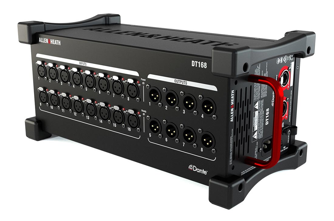 DT168 Dante I/O Expander